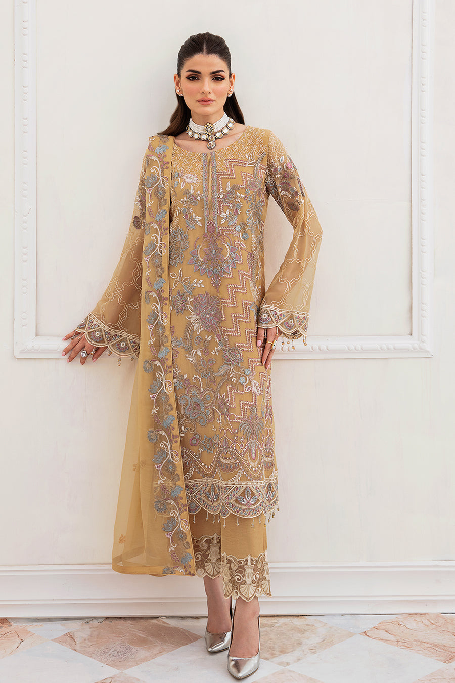 Embroidered Chiffon Collection 2023 | Women Unstitched | Ramsha