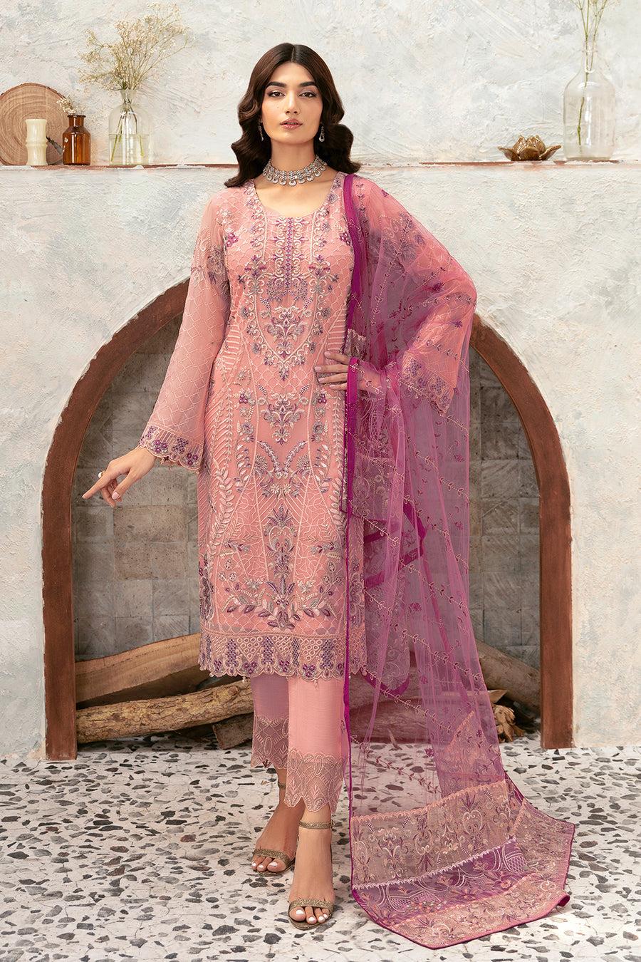 Embroidered Chiffon Collection 2024 | Women Unstitched – Ramsha