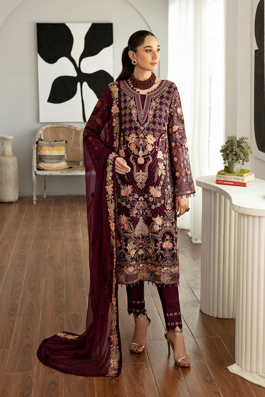 Embroidered Chiffon Collection 2023 | Women Unstitched | Ramsha