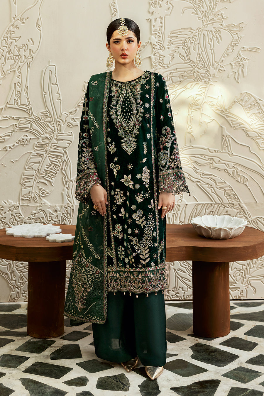 Velvet Dress Design Collection for Women – Ramsha