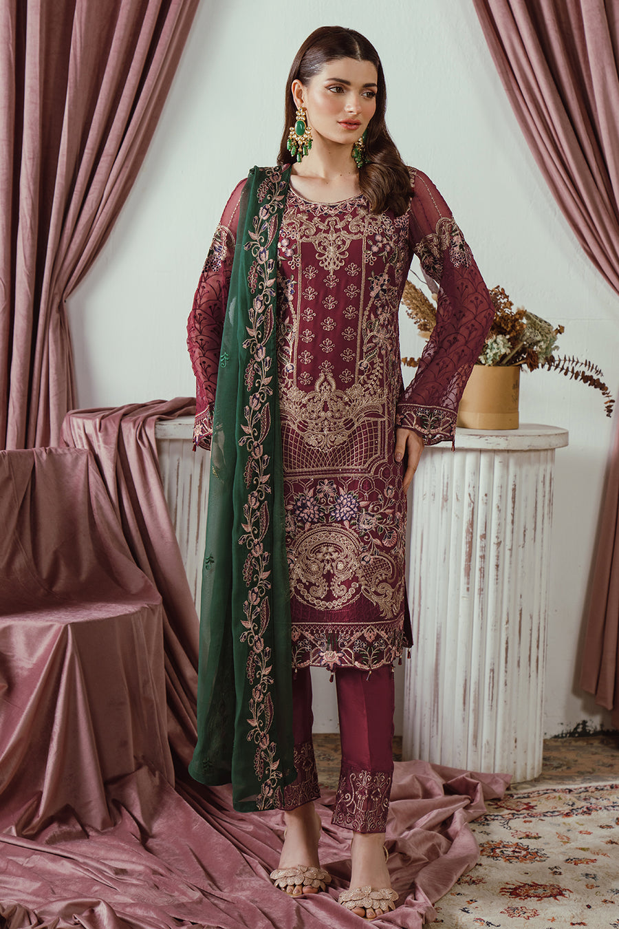Embroidered Chiffon Collection 2024 | Women Unstitched – Ramsha