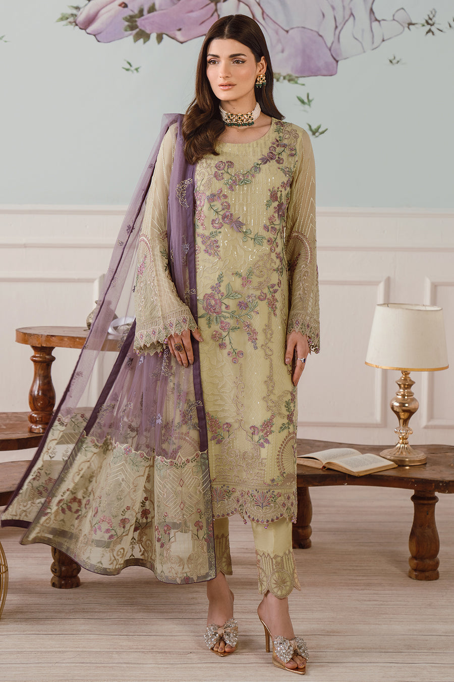 Embroidered Chiffon Collection 2023 | Women Unstitched | Ramsha
