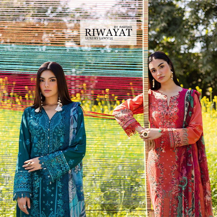 Ramsha Official Designer Clothing Brand Pakistan
