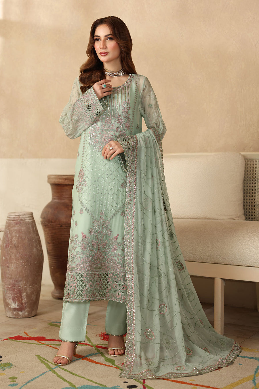 New arrivals: Women Printed & Embroidered Suits by Ramsha